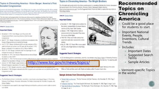 Chronicling America: Using Historic Newspapers in the Classroom & for ...