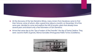 History de fresnillo | PPTX