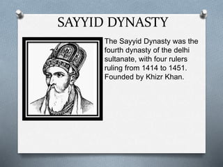 Khizr Khan Of Sayyid Dynasty