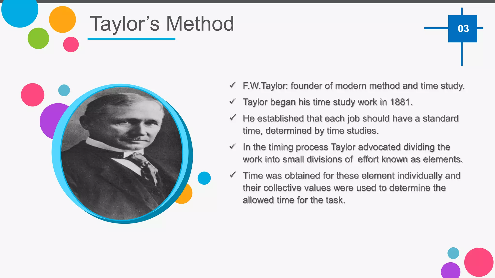 HISTORY & DEVELOPMENT OF WORK STUDY | PPTX