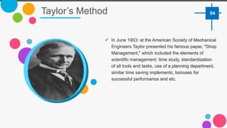HISTORY & DEVELOPMENT OF WORK STUDY | PPTX