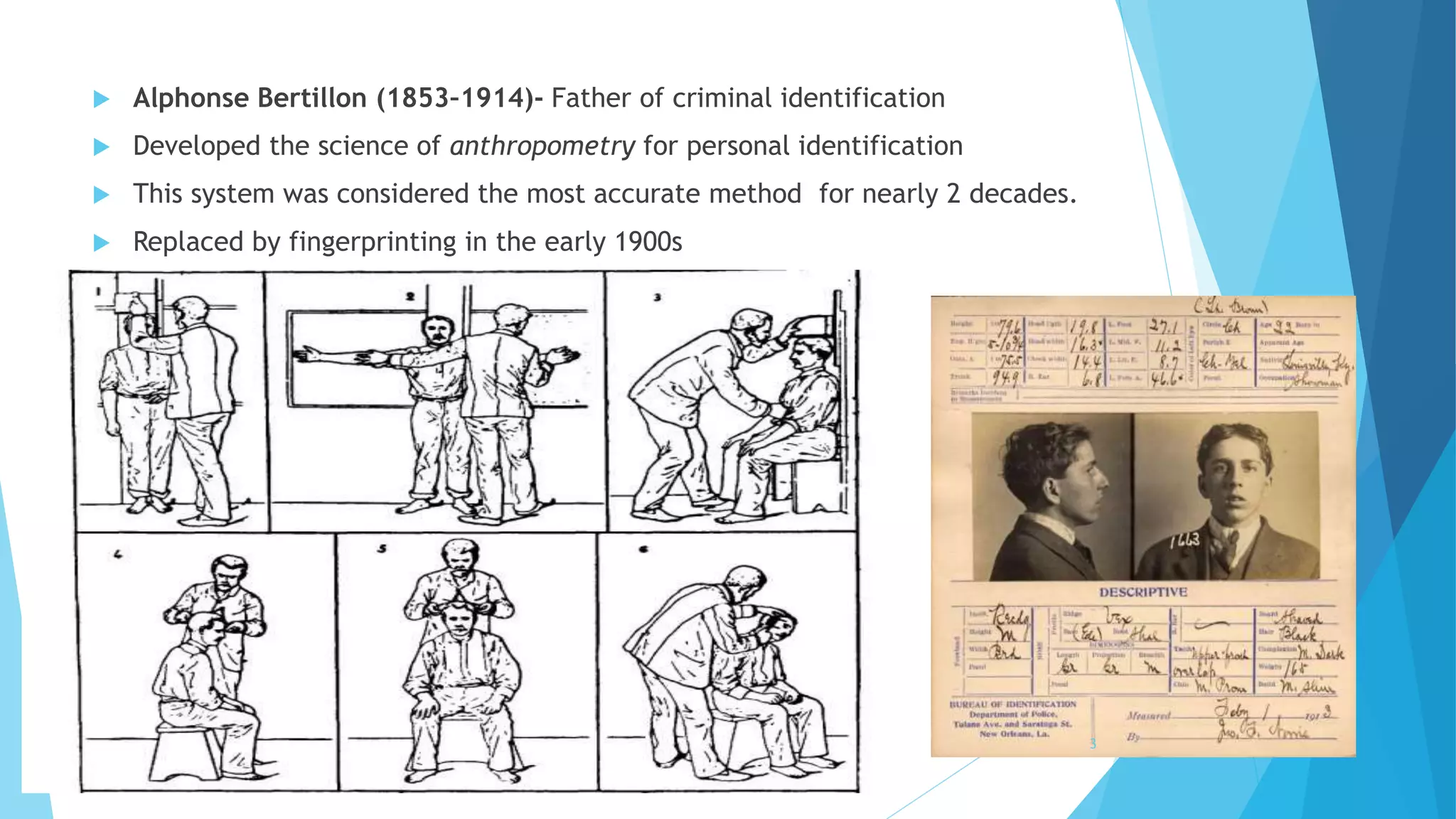 History development of forensic science | PPTX