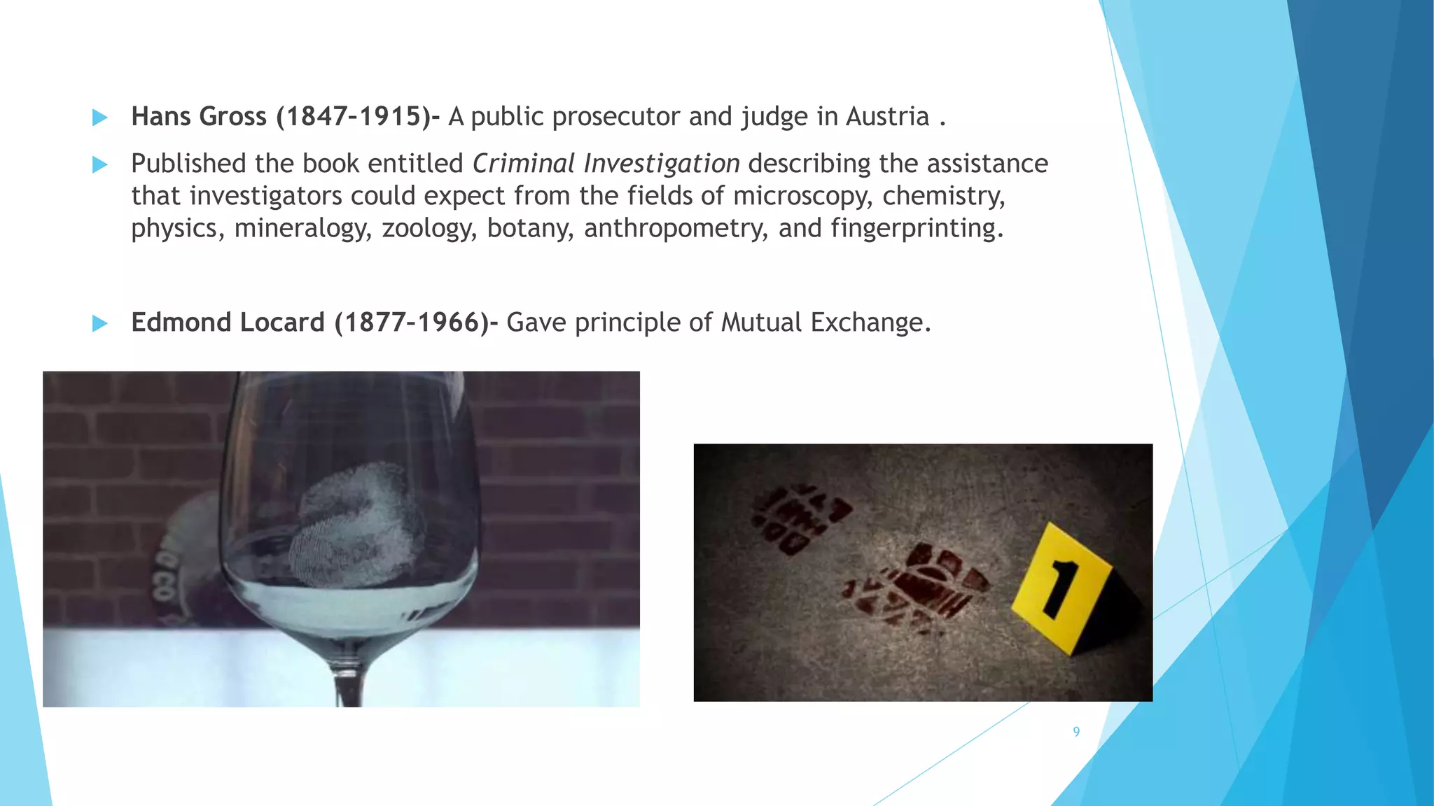 History development of forensic science | PPTX