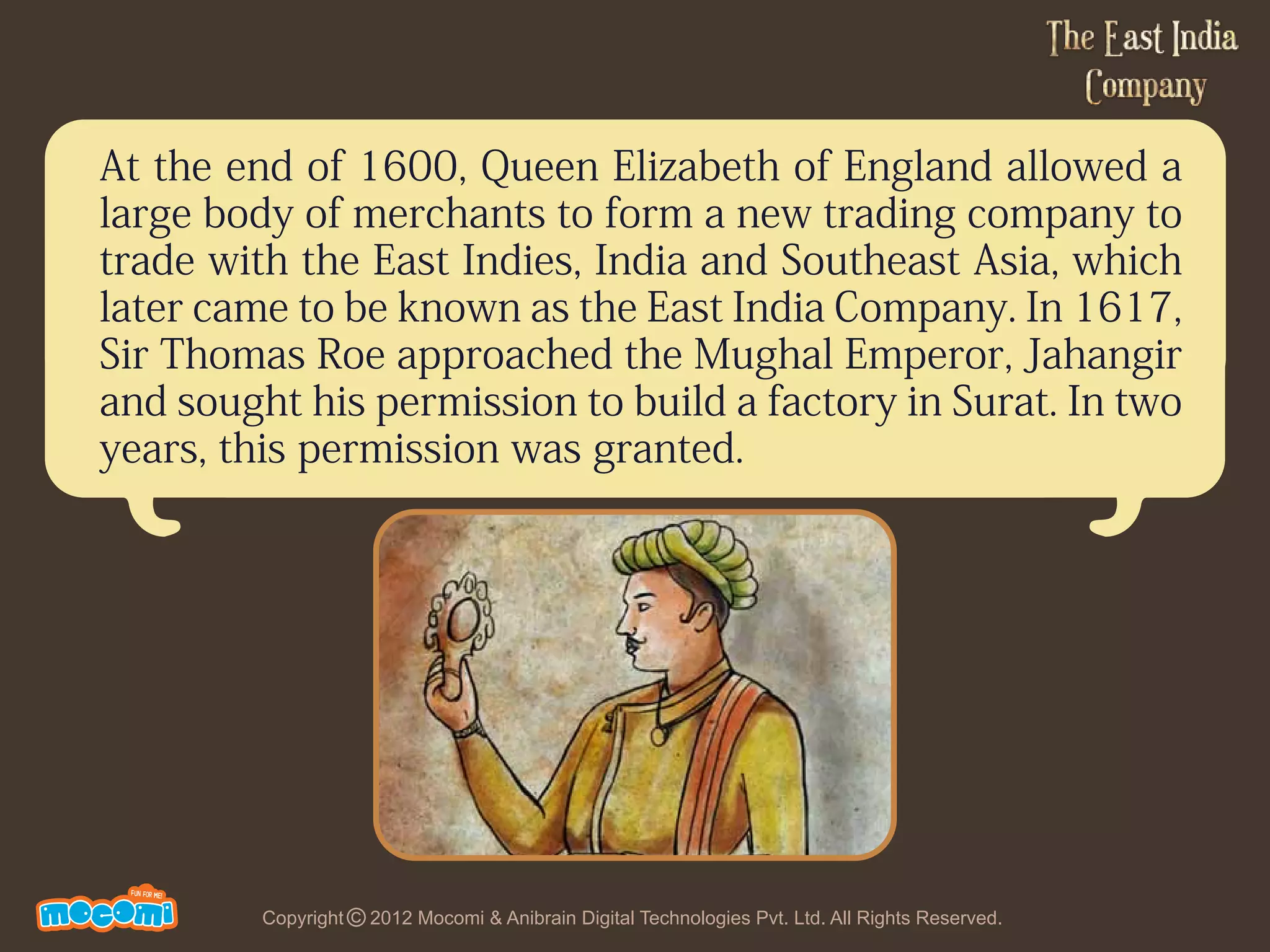 The East India Company – Mocomi.com