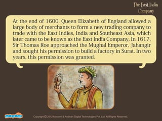 The East India Company – Mocomi.com