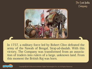 The East India Company – Mocomi.com