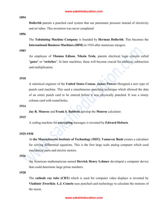 History evaluation | PDF