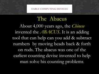 evolution of computers | PPT