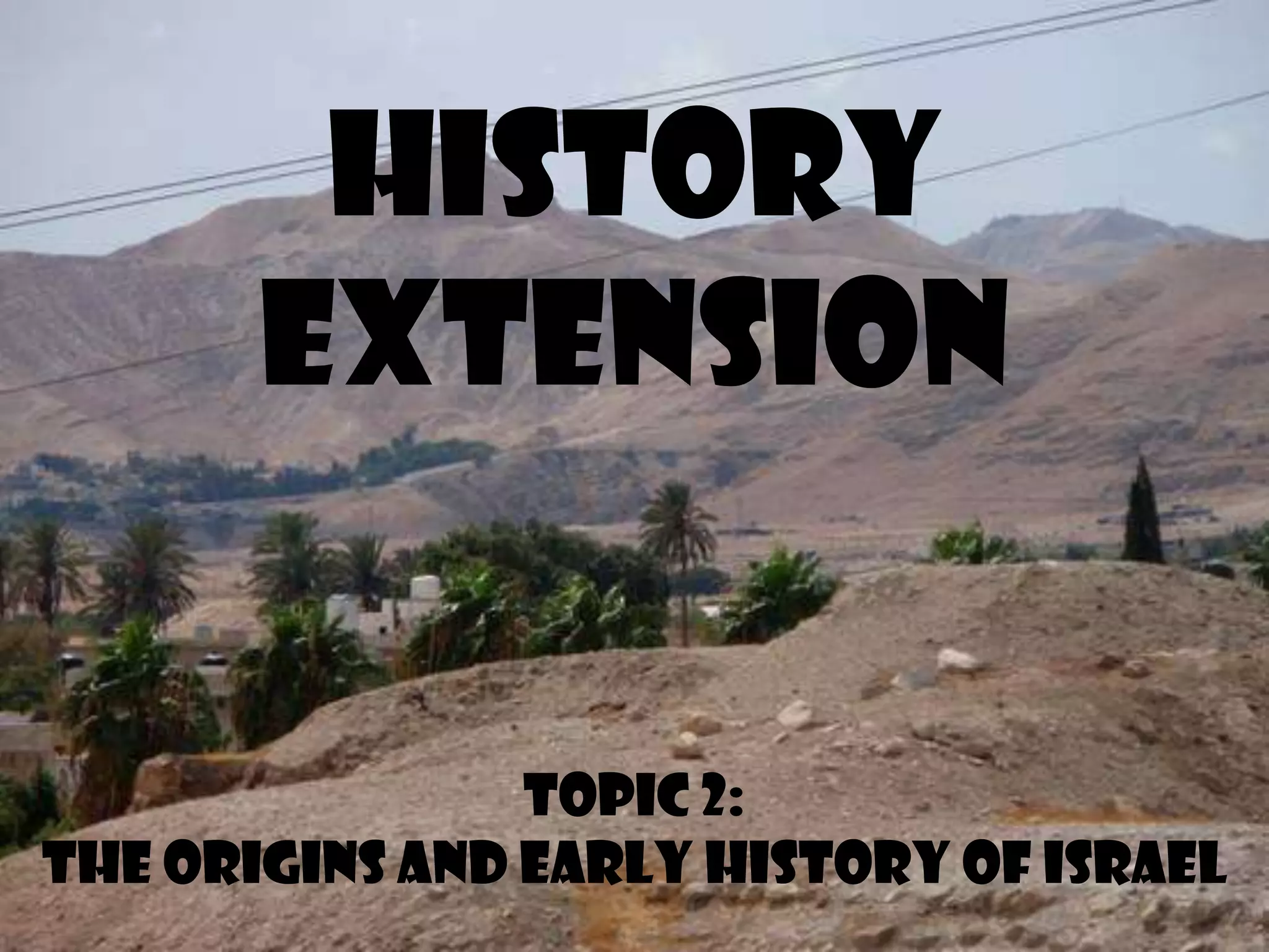 History extension | PPT