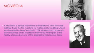 History of film editing | PPTX