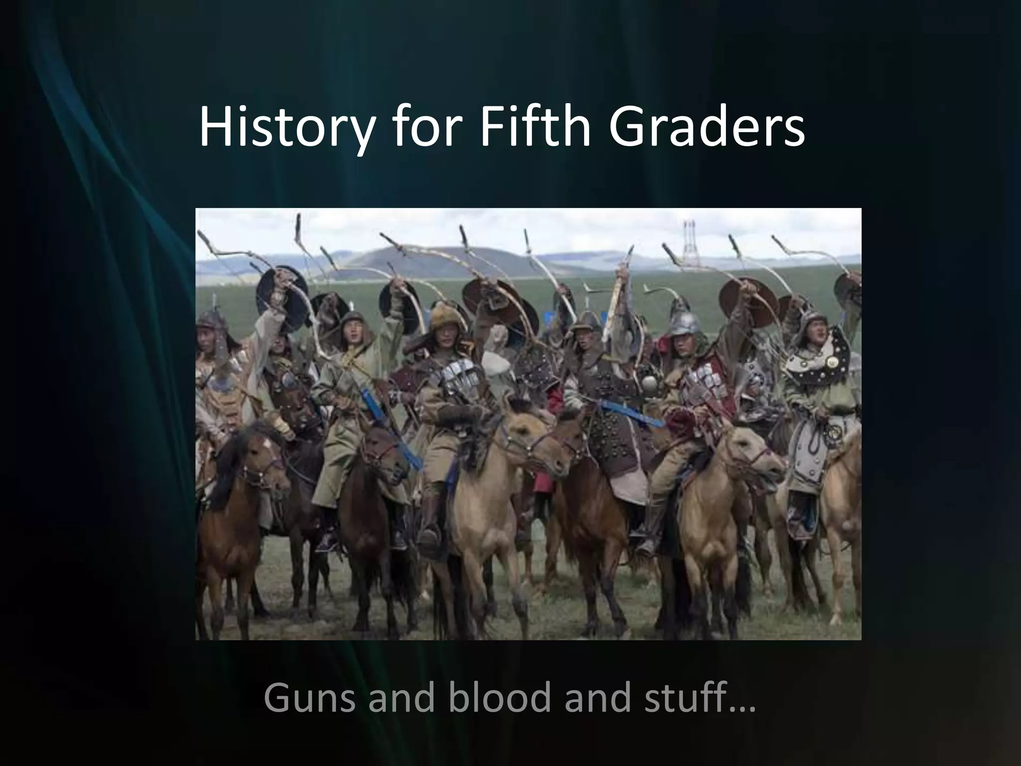 History for 5th Graders by Eric Fohl | PPTX