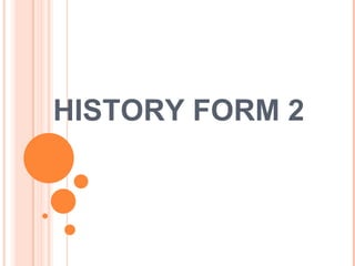 History form 2 | PDF