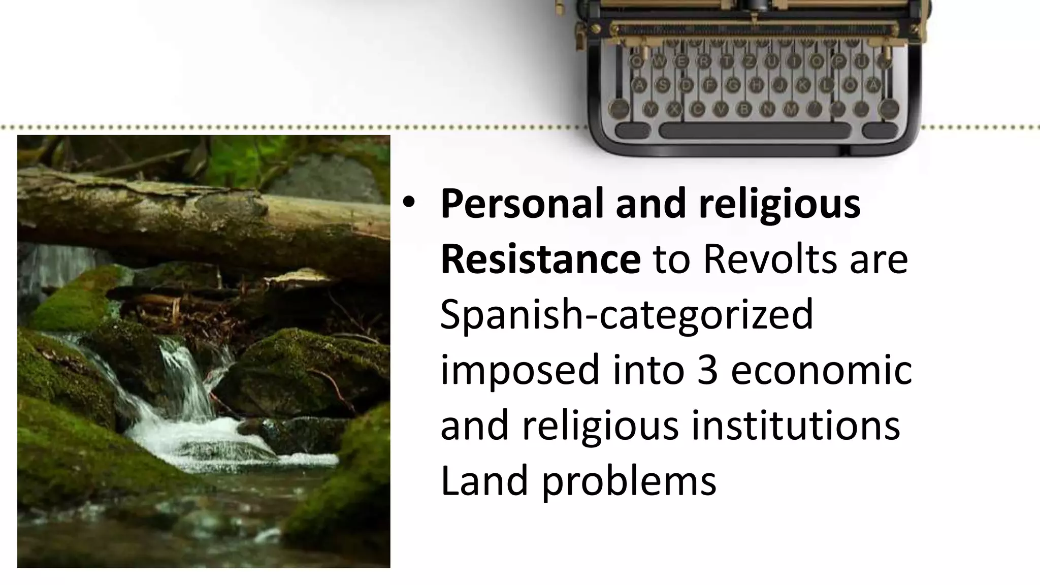 Filipino Revolts | PPTX | Religion & Spirituality
