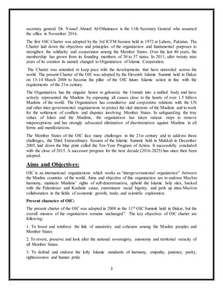 History, function, achievements and failure in resolving issues of ...