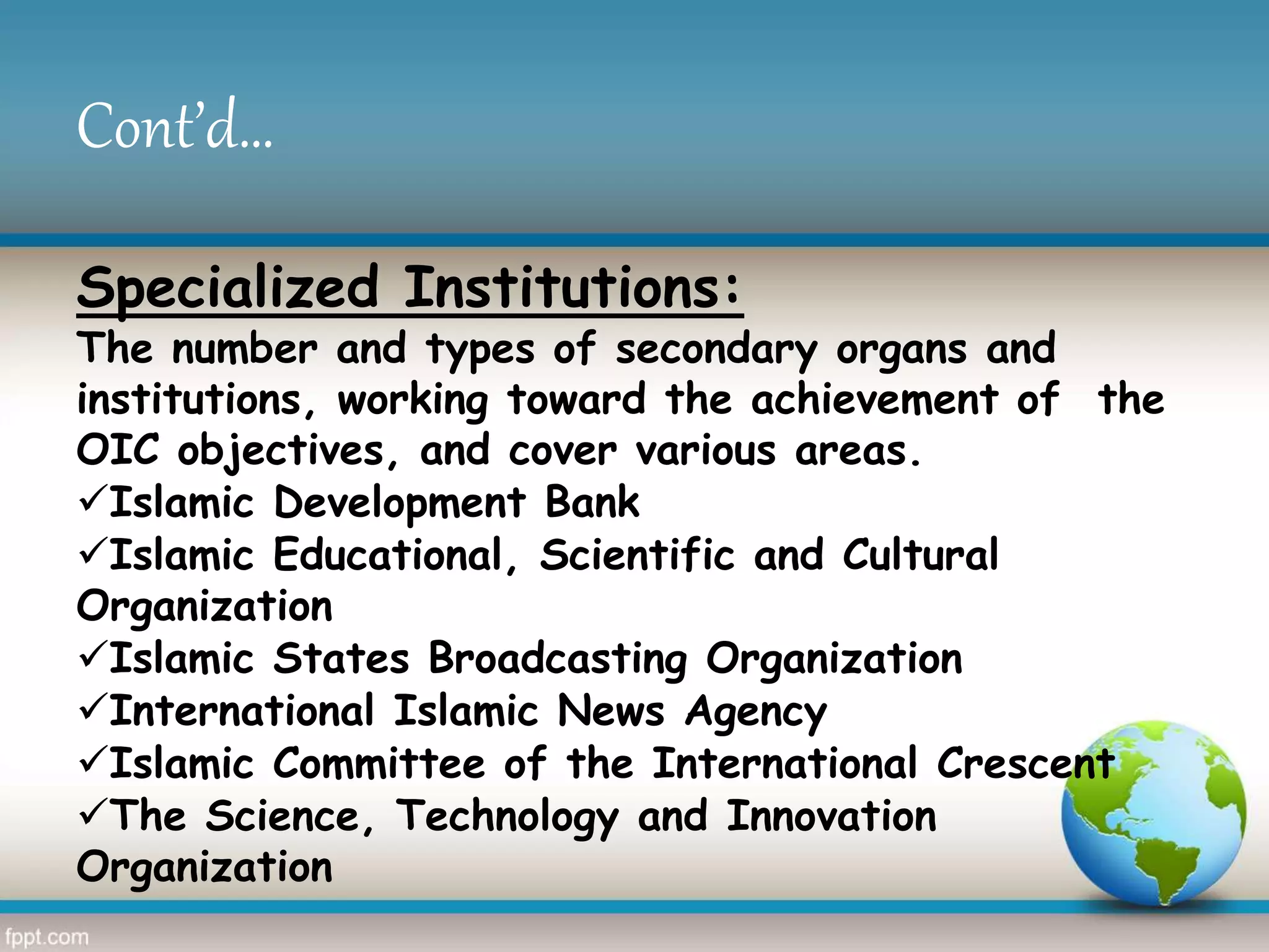 History, function, achievements and failure in resolving issues of ...