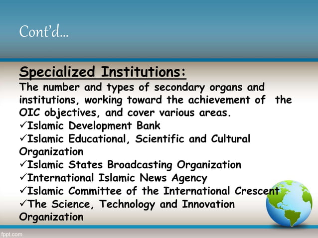 History, function, achievements and failure in resolving issues of ...