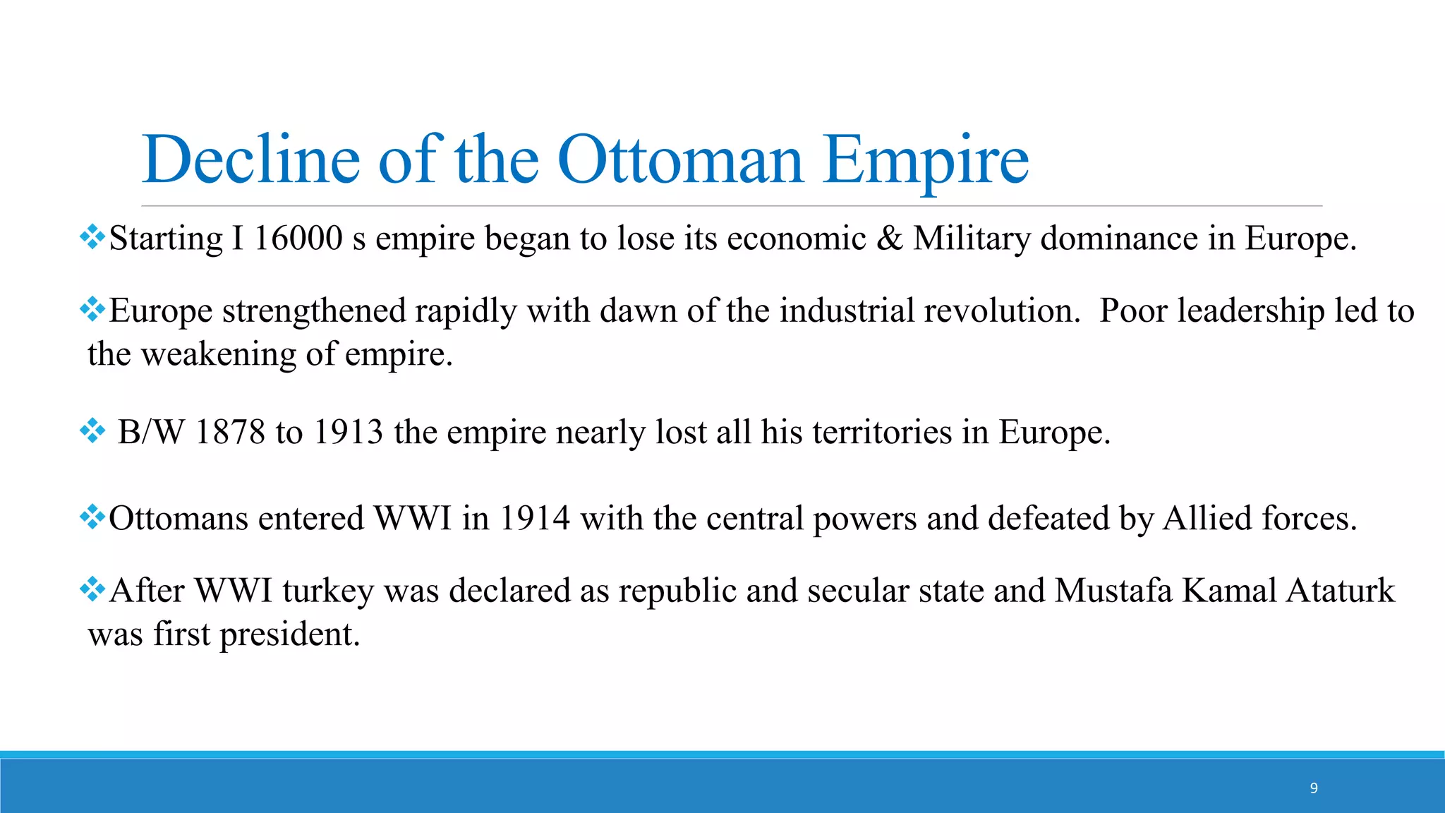 History & Future of Ottoman Empire.pptx | Islam | Religion & Spirituality