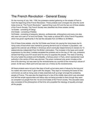 History Grade 9. 1789 - French Revolution.pdf
