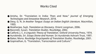 History, Growth and Role of Translation in India.pptx