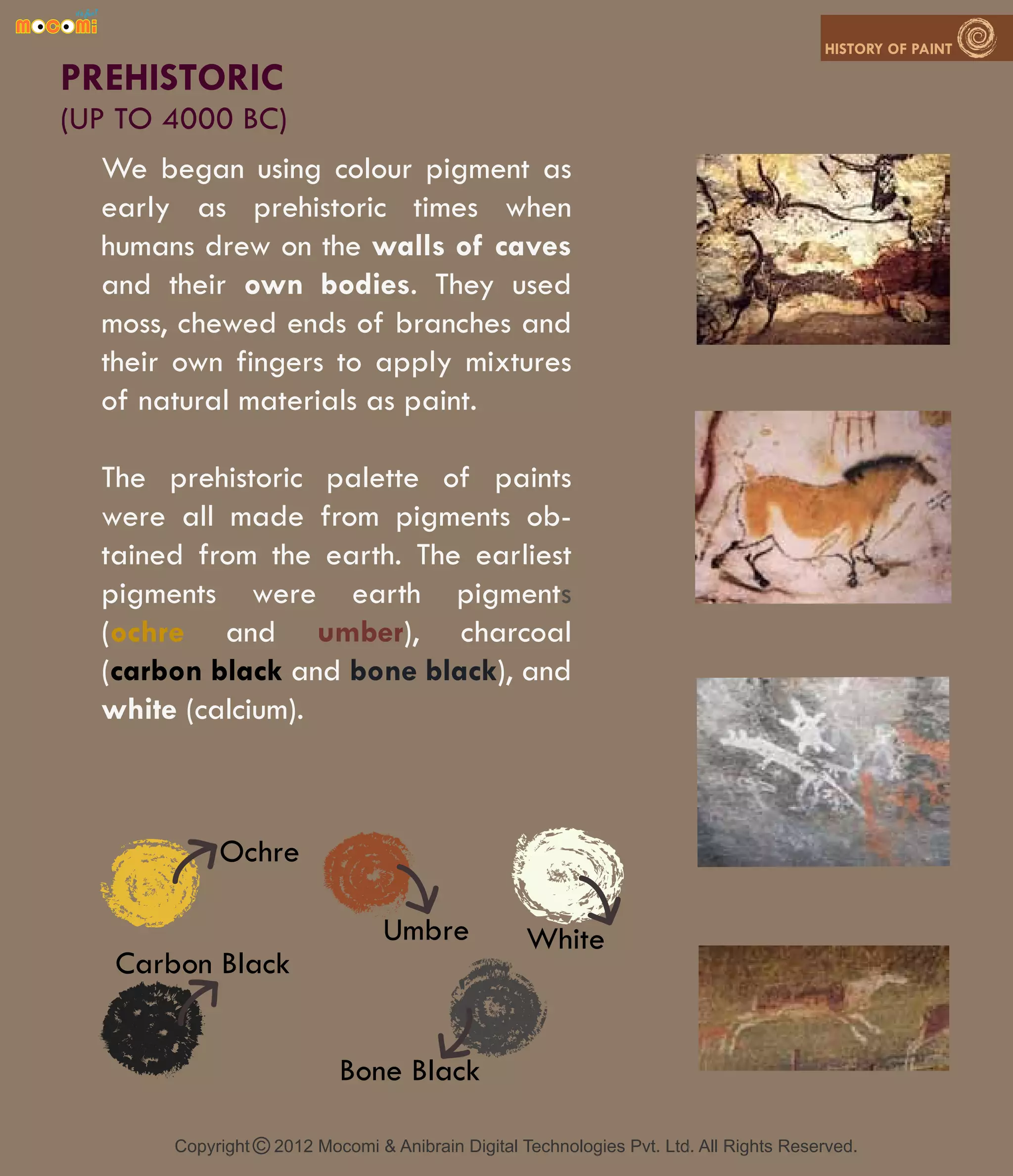History of Paint – Mocomi.com