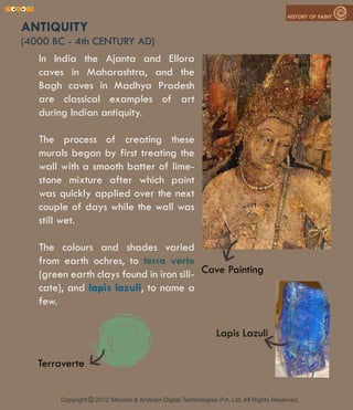History of Paint – Mocomi.com