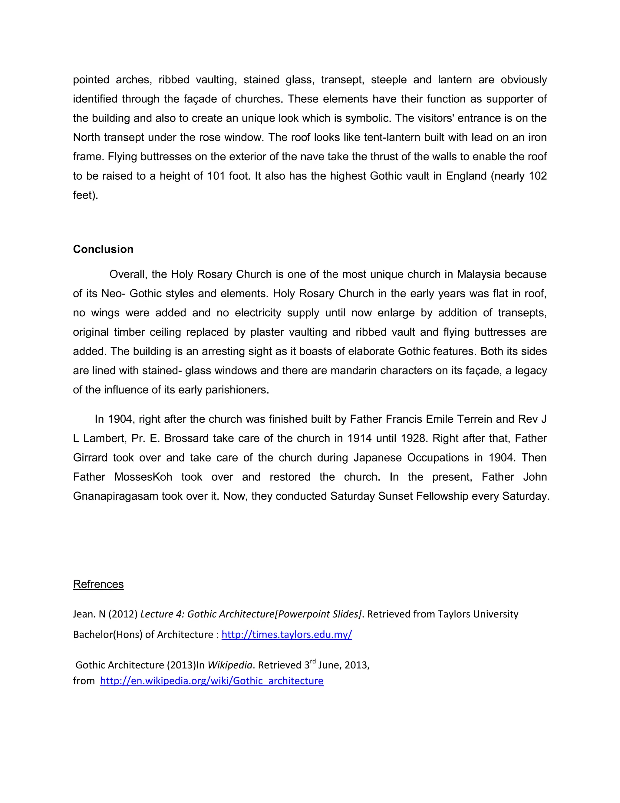 History holy rosary final report here | DOCX