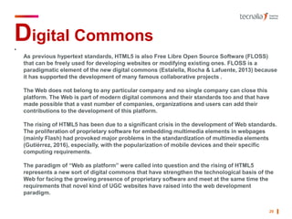 Taking a glance at the history of HTML5 | PDF