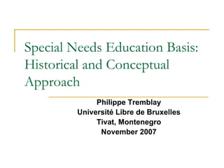 History inclusive education | PDF