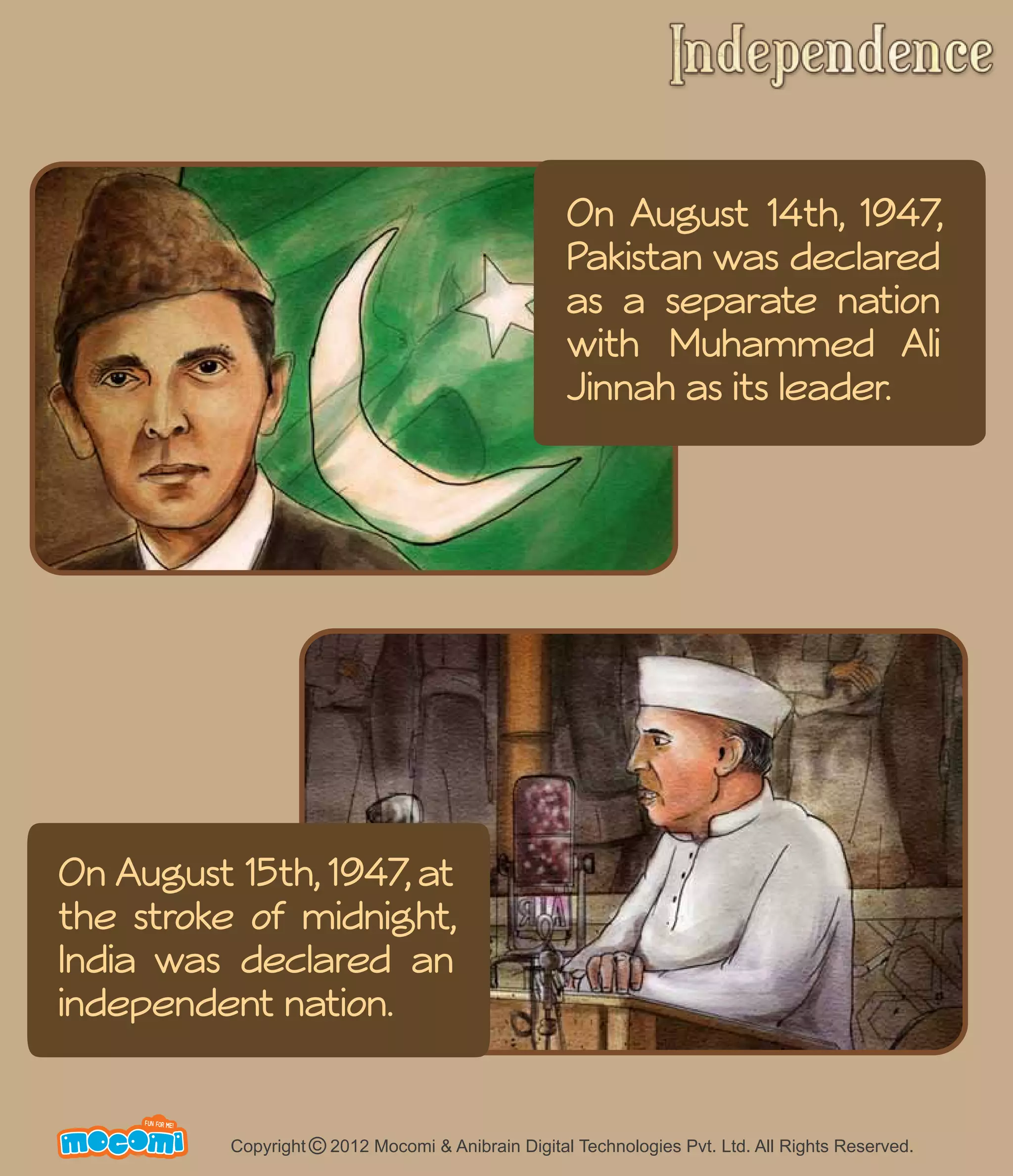 Indian Independence - History – Mocomi.com