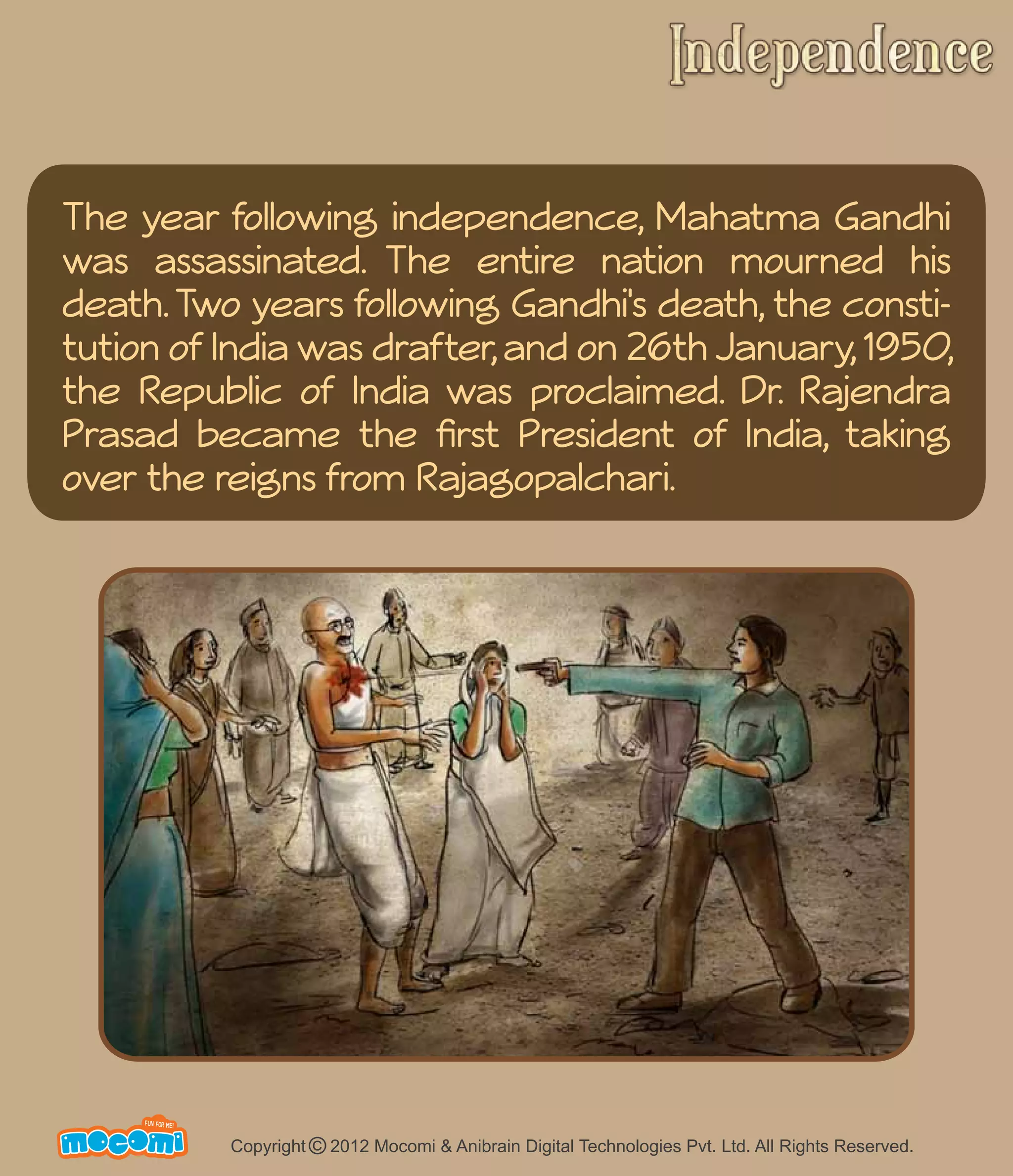 Indian Independence - History – Mocomi.com