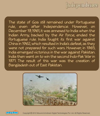 Indian Independence - History – Mocomi.com