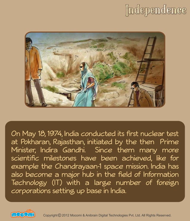 Indian Independence - History – Mocomi.com