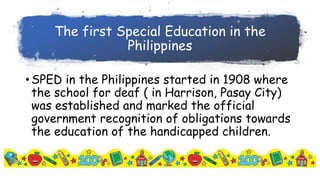 History of Special Education | PPTX