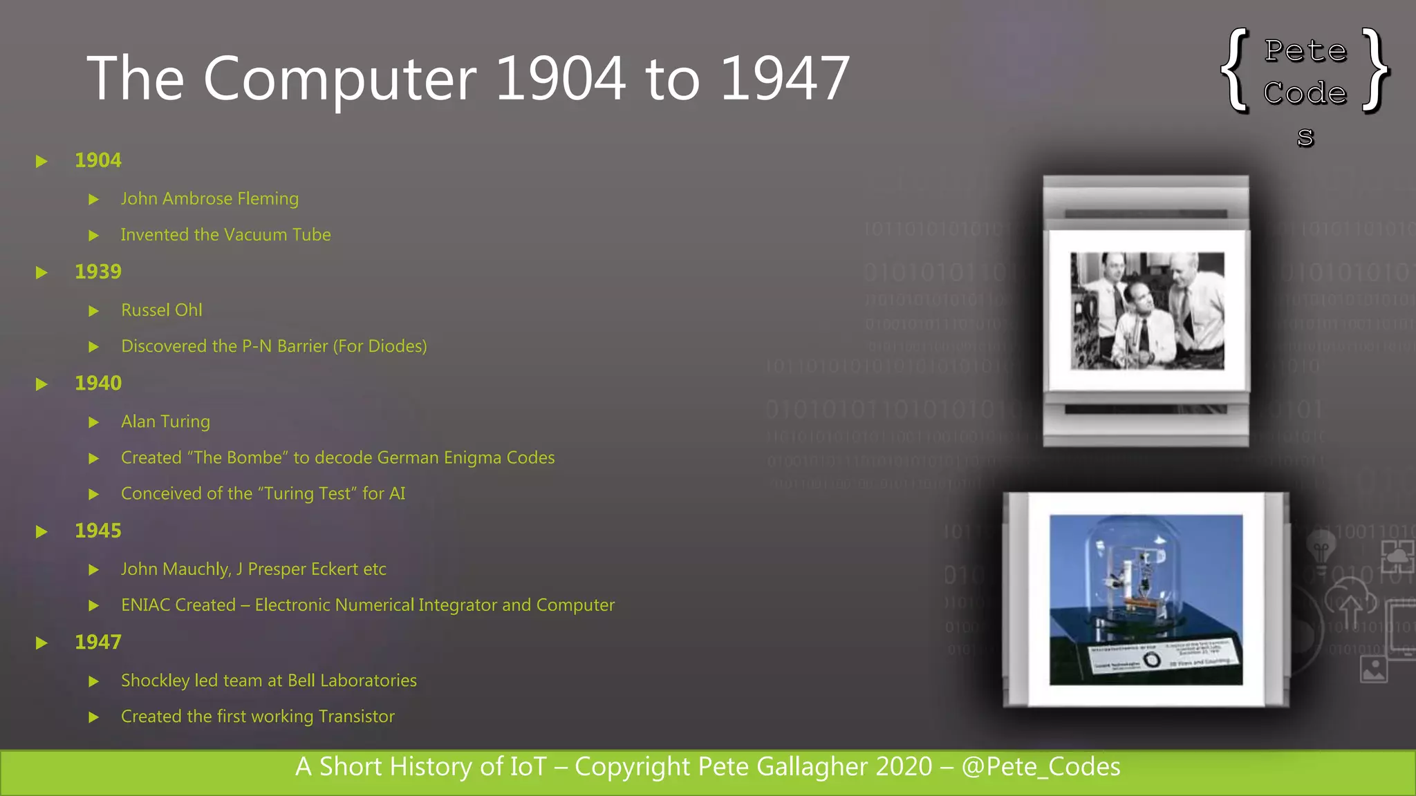 A Short History of IoT - Notts Techfast - 27-08-20 | PPTX