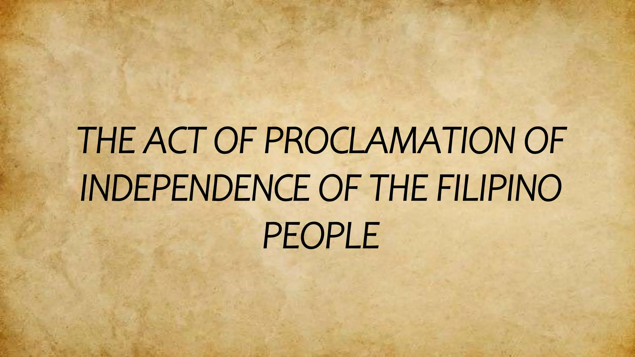 History Lesson 5 & 6 KARTILYA NG KATIPUNAN & PROCLAMATION OF PHILIPPINE ...