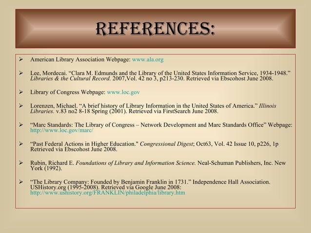 A timeline of events in the history of libraries | PPT | Desktop ...