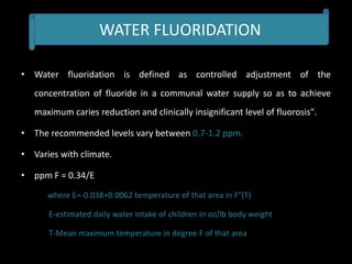 HISTORY & MECHANISM OF ACTION SYSTEMIC FLUORIDES.pptx