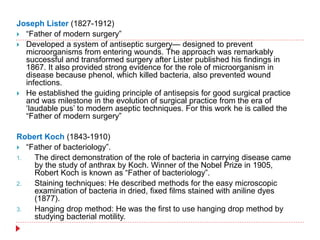 HISTORY & DEVELOPMENT OF MEDICAL MICROBIOLOGY | PPTX