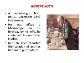 History Microbiology | PPTX