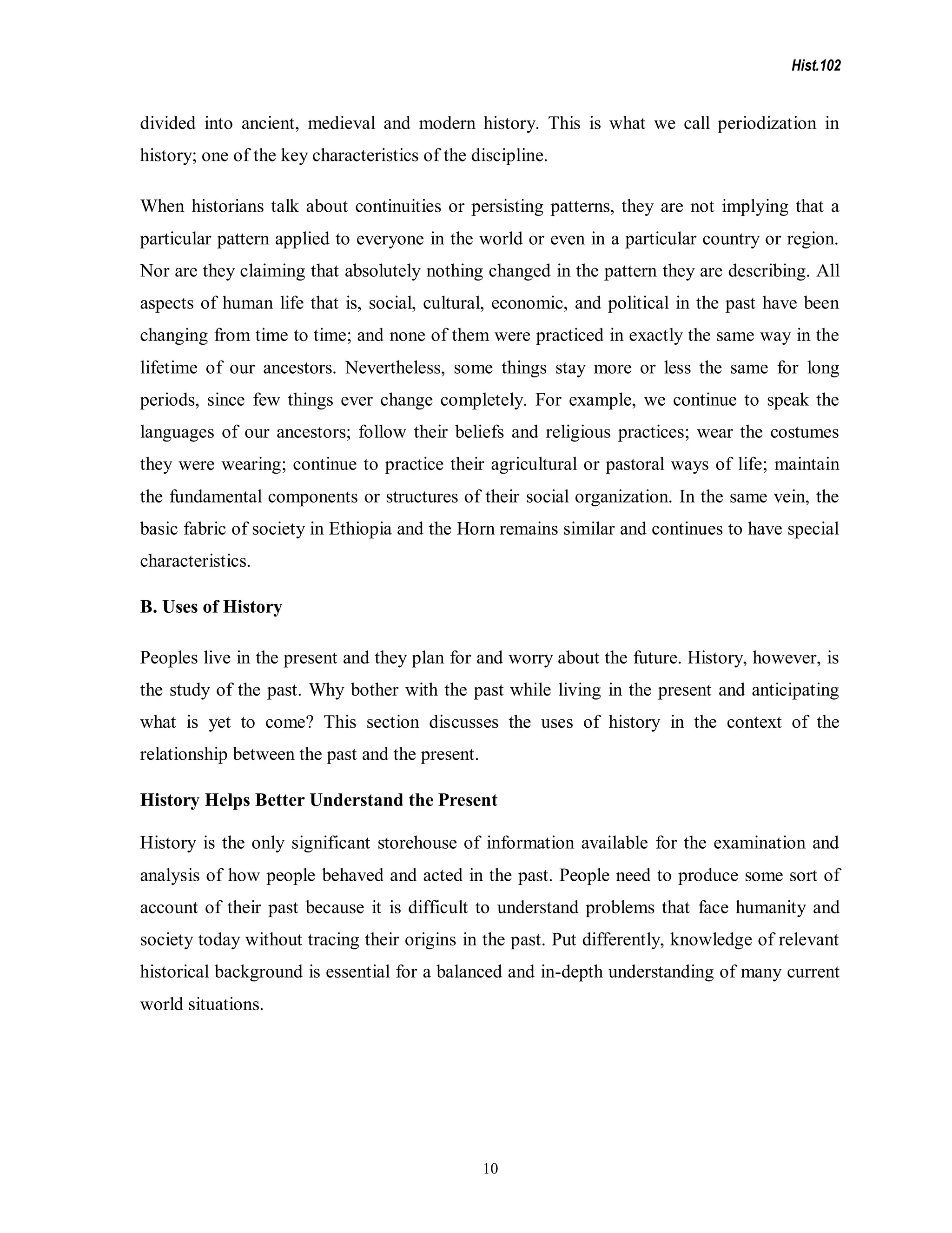 HISTORY Module (Revised).pdf fershman student module | PDF