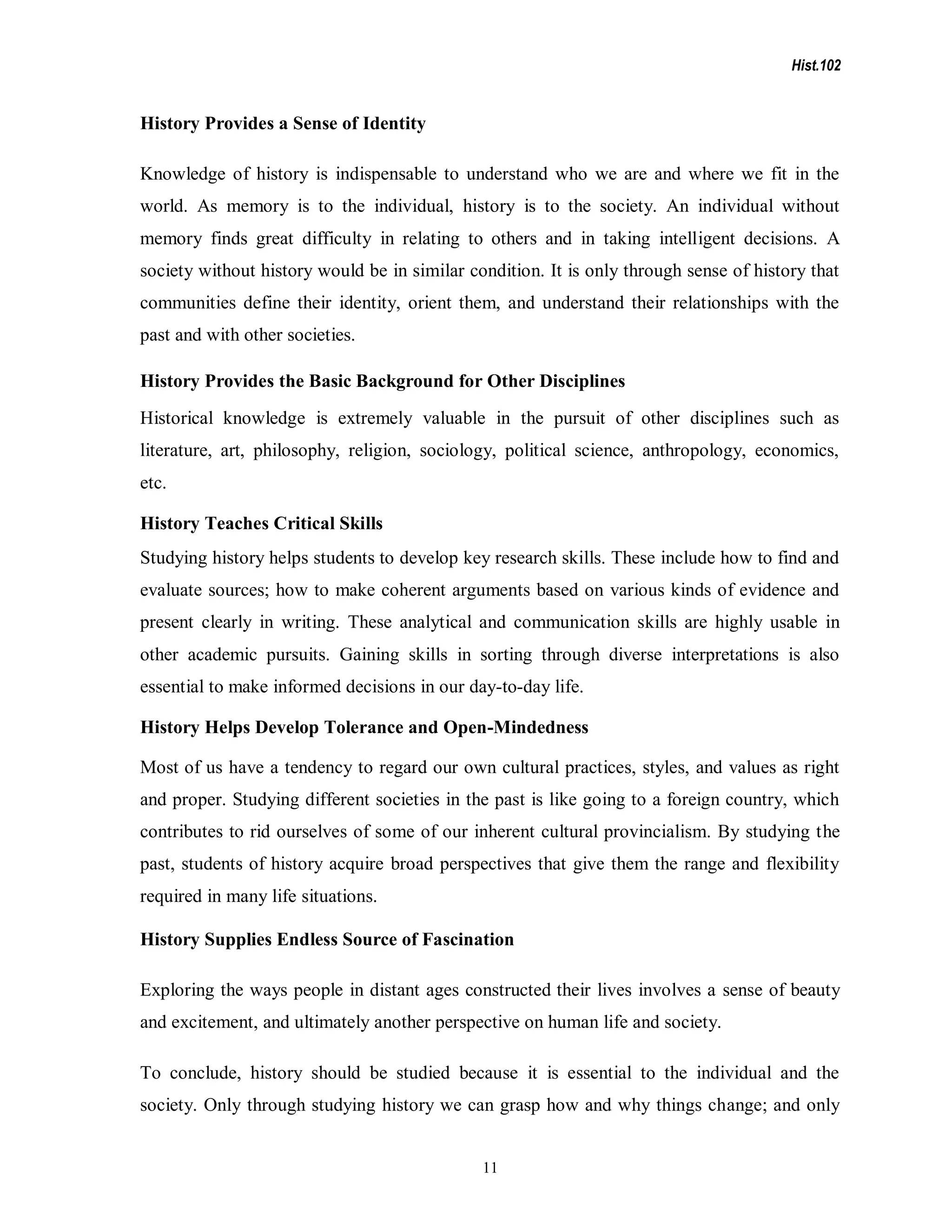 HISTORY Module (Revised).pdf fershman student module | PDF