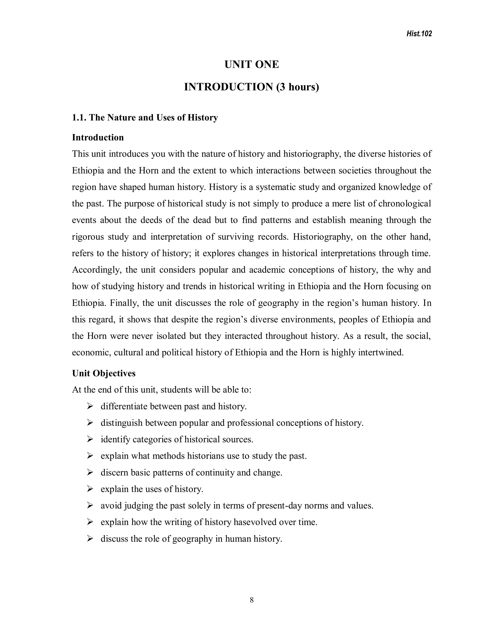 HISTORY Module (Revised).pdf fershman student module | PDF