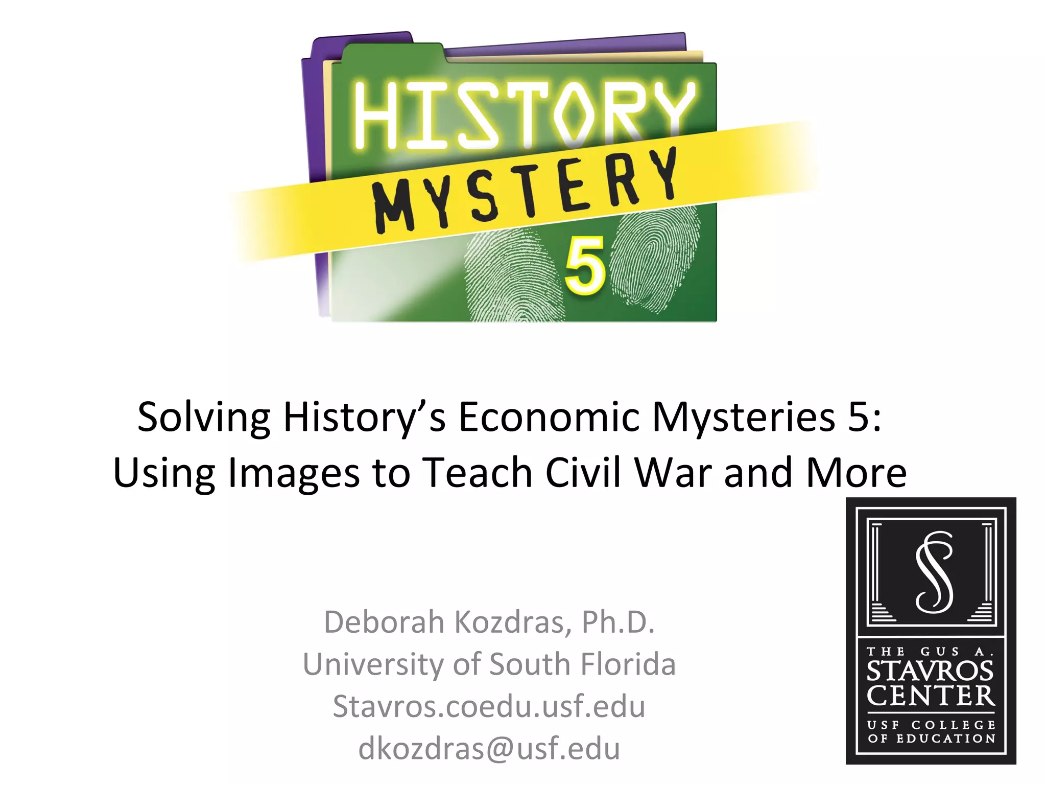 History mystery civil war | PPT