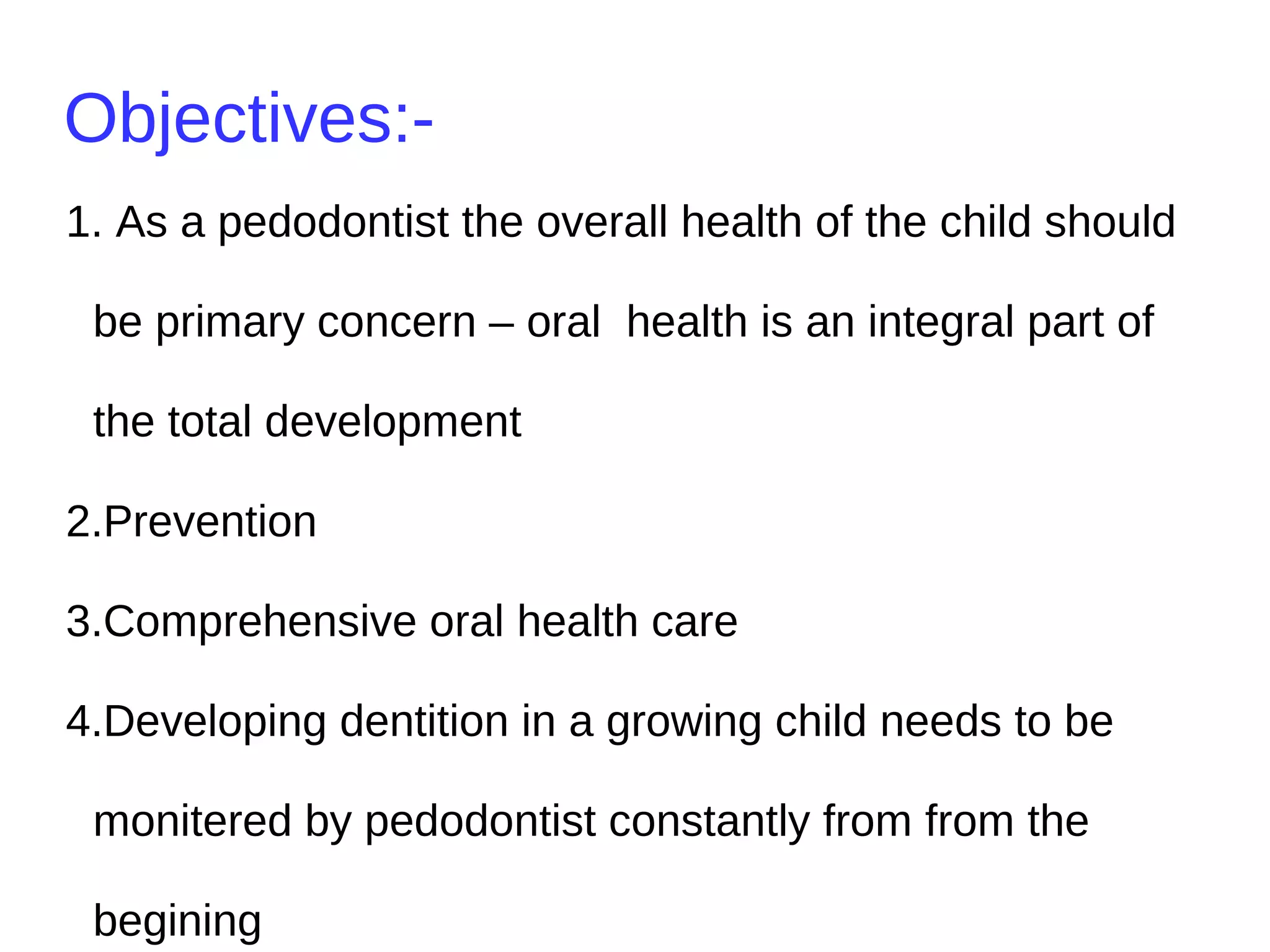 History And Evolution of Pedodontics | ODP