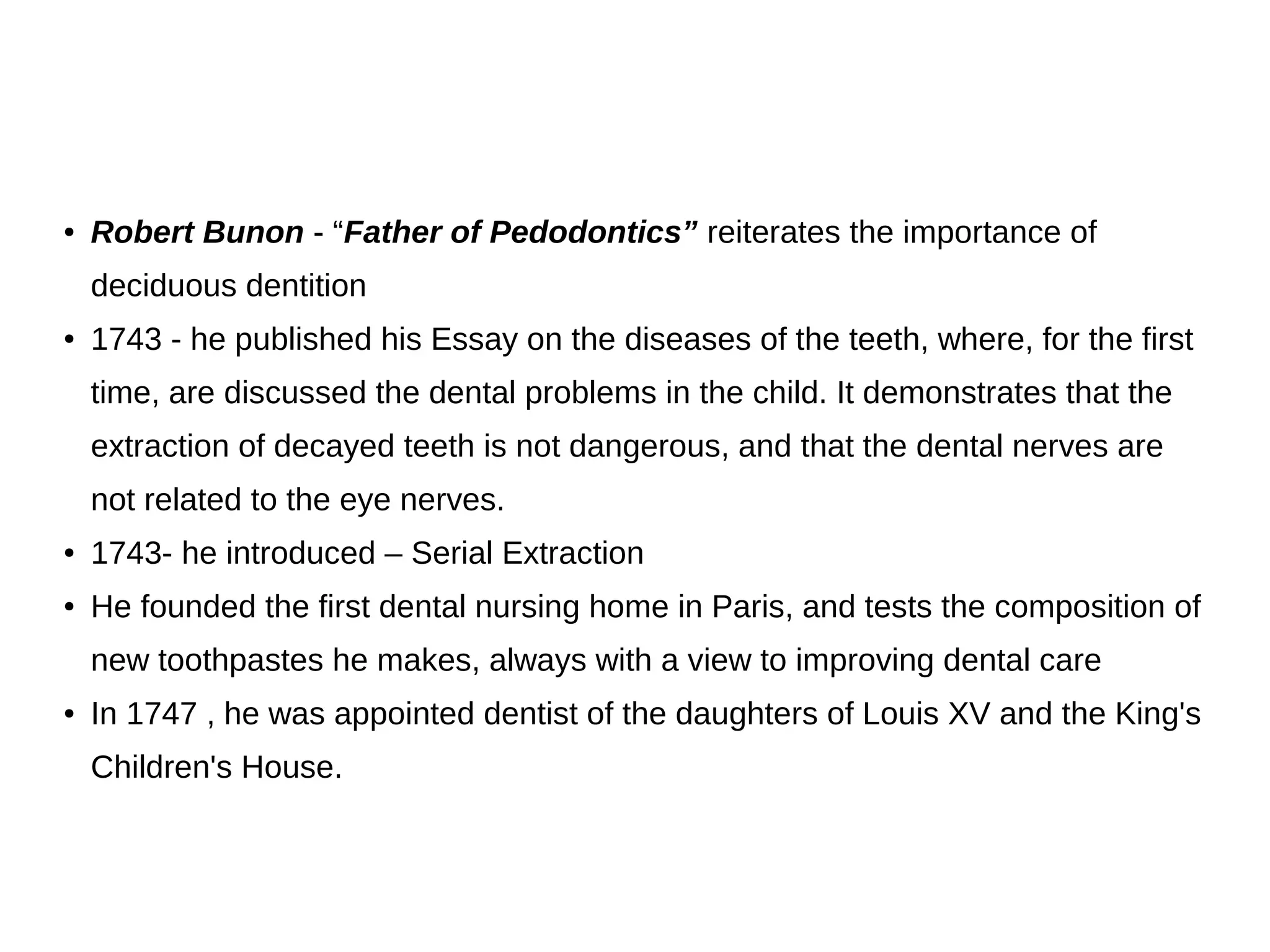 History And Evolution of Pedodontics | PPT