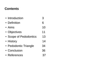 History And Evolution of Pedodontics | ODP