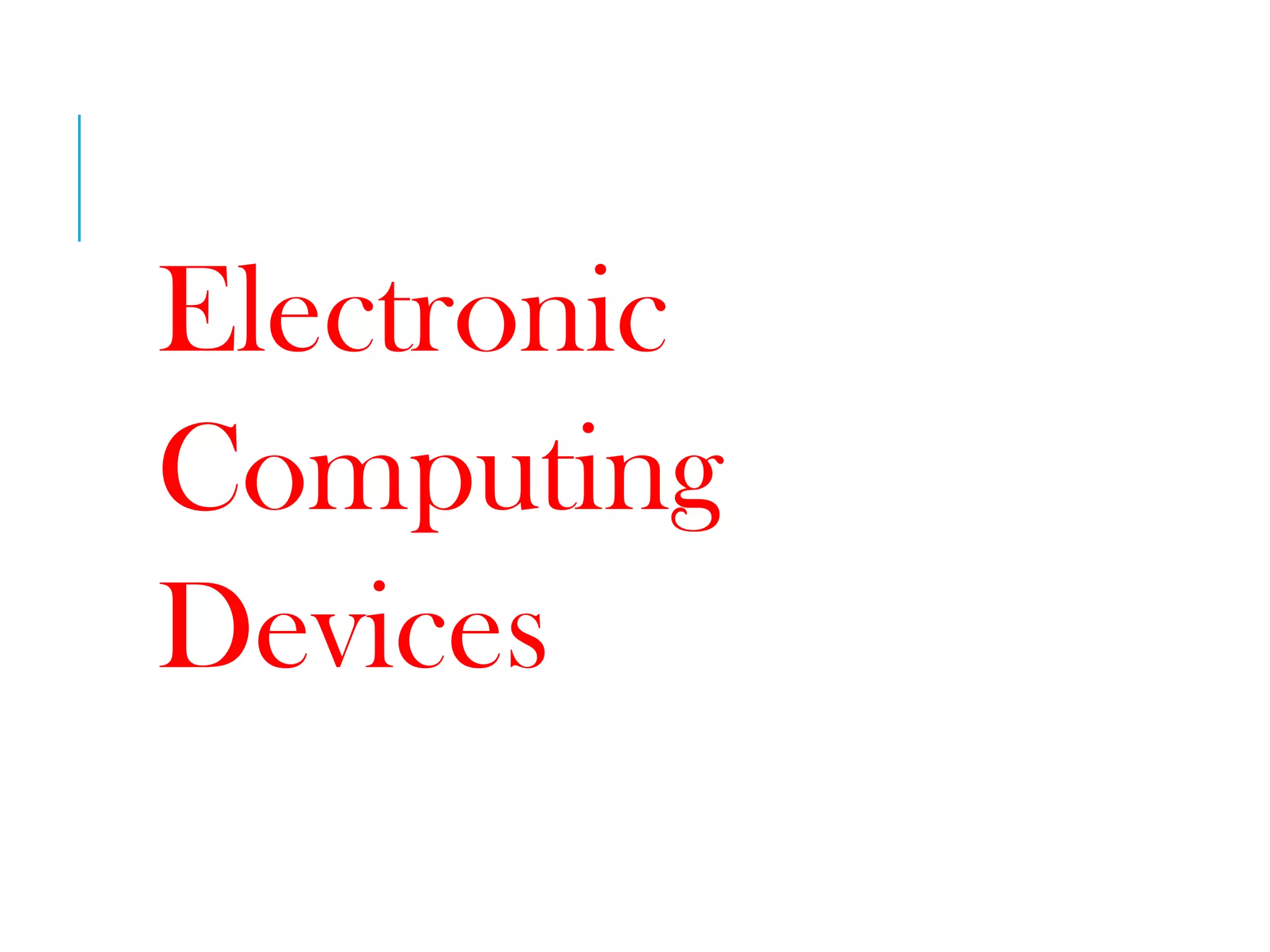 Evolution / history of Computer | PPT