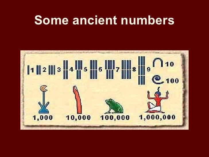 History numbers