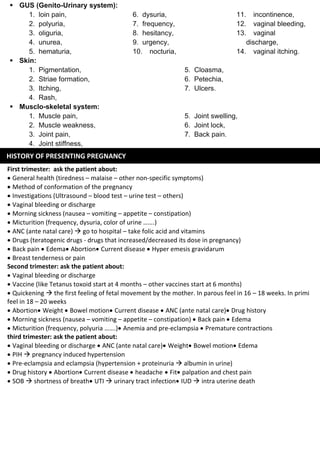 obstetrical History | PDF | Pregnancy | Reproductive Health