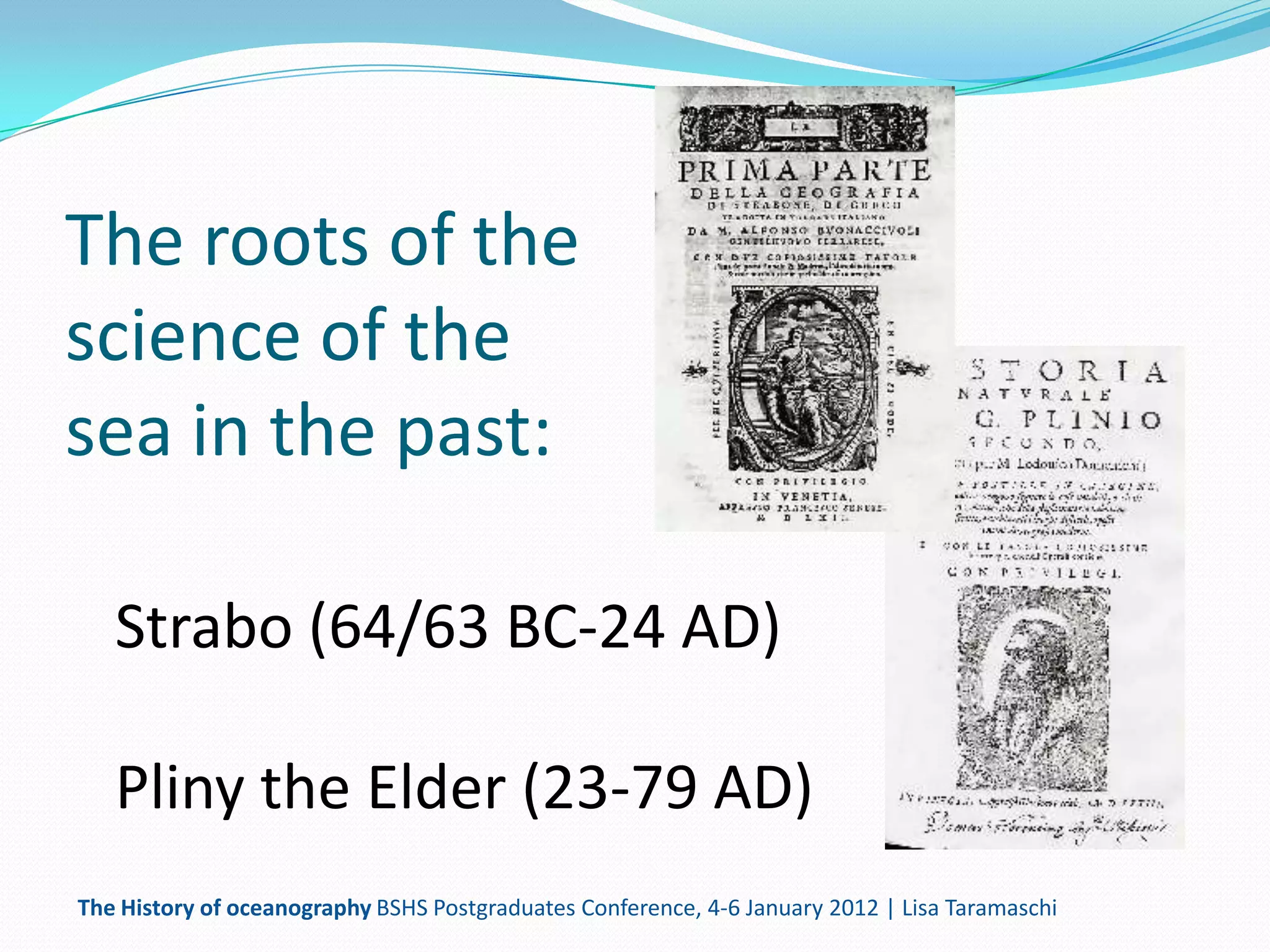 The History of Oceanography | PPTX